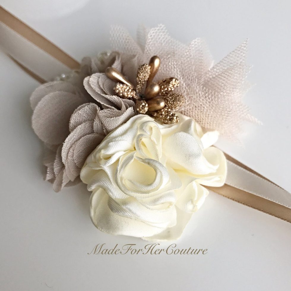 Houdbare corsages van verschillende materialen - BrideSide